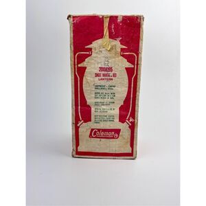 Coleman | Games | Vintage 976 Red Coleman Single Mantle Lantern Model ...